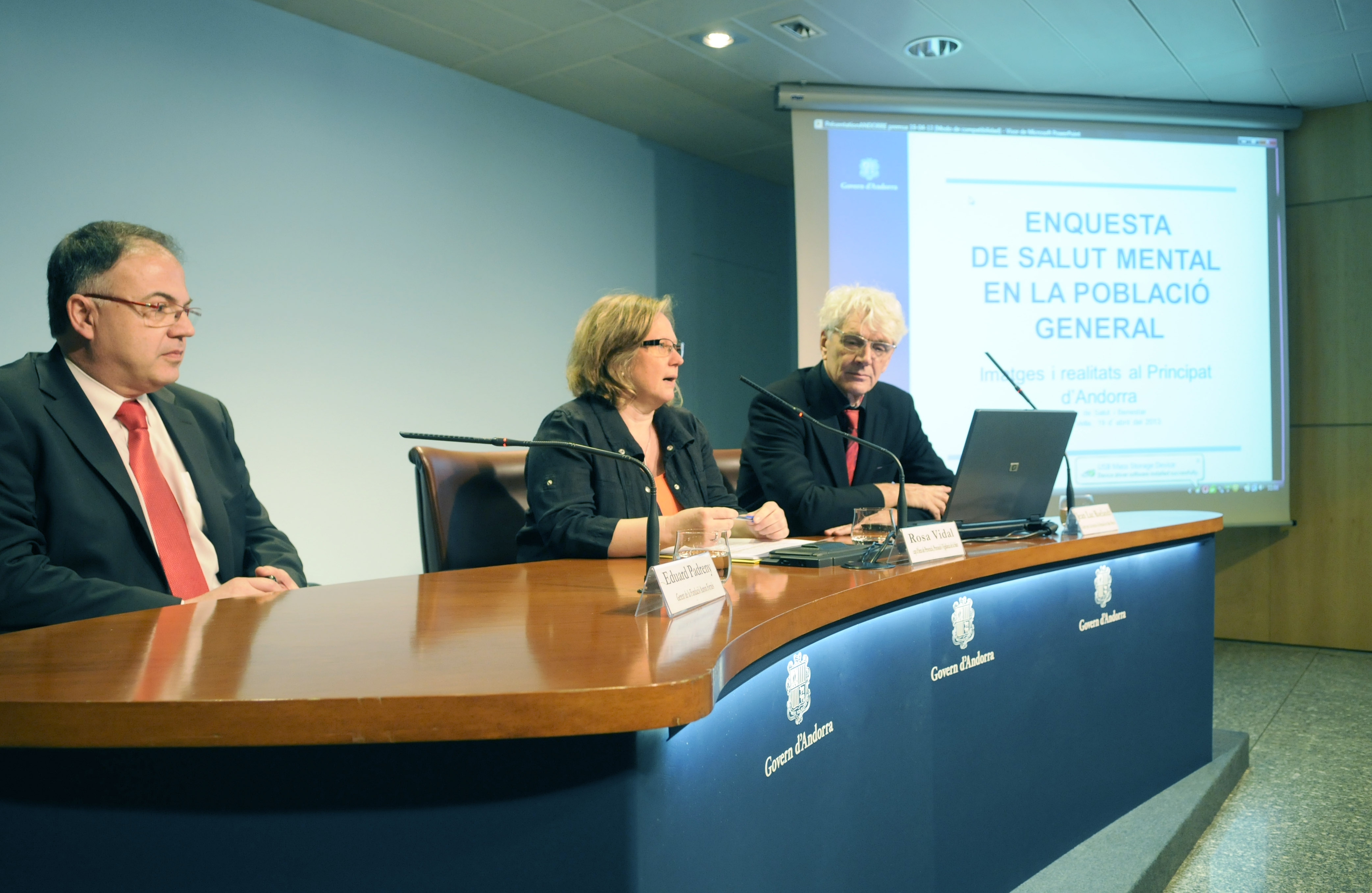 El Govern presenta els resultats de l’enquesta sobre la salut mental ...
